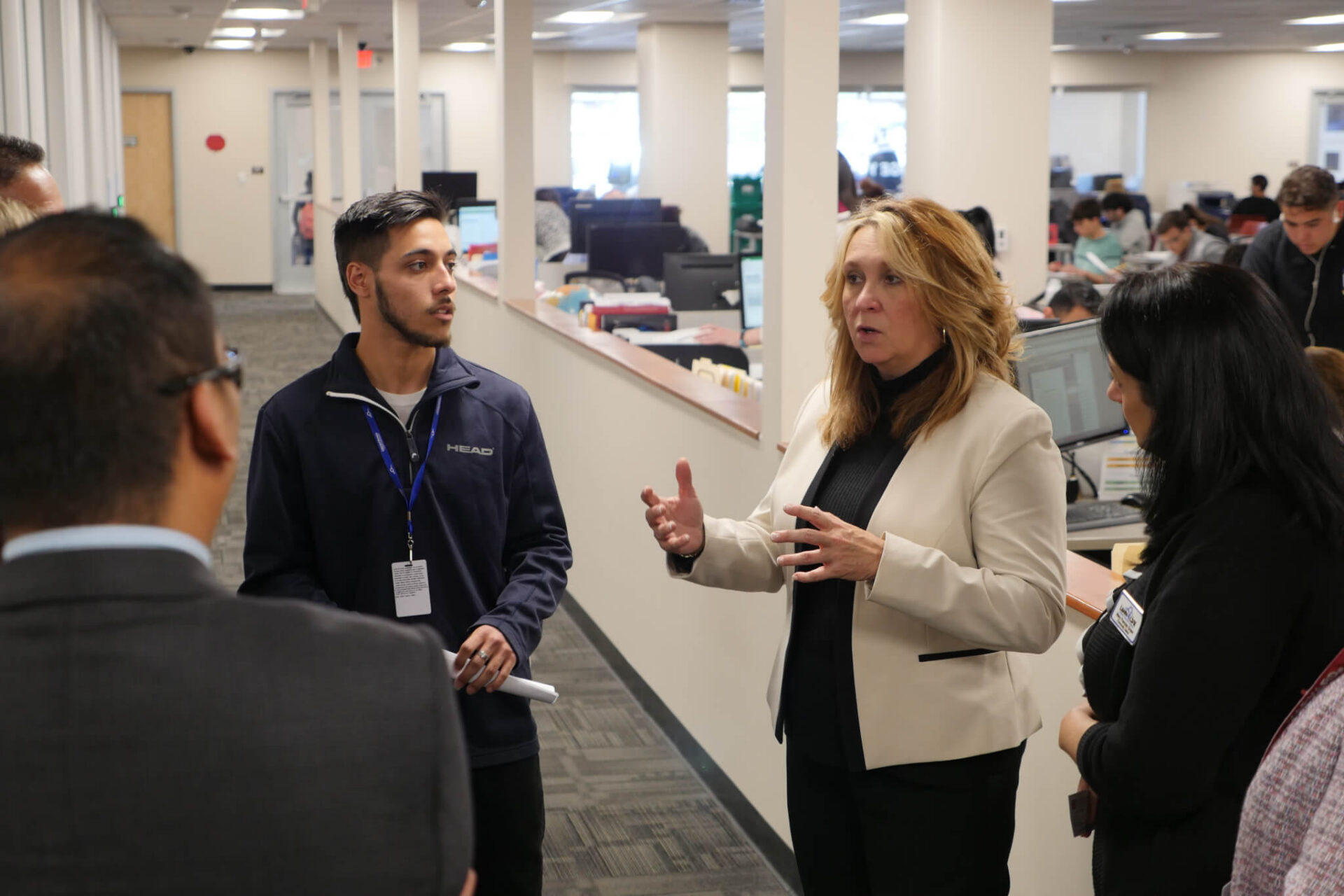 Fresno City College President Dr. Carol Goldsmith Tours Learn4Life ...